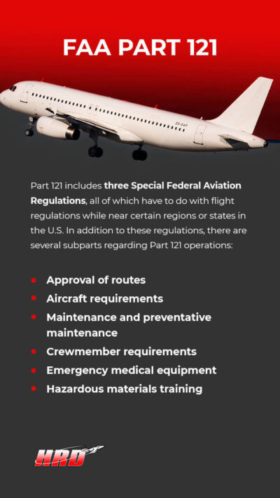 FAA Types of Operations | HRD Aero Systems