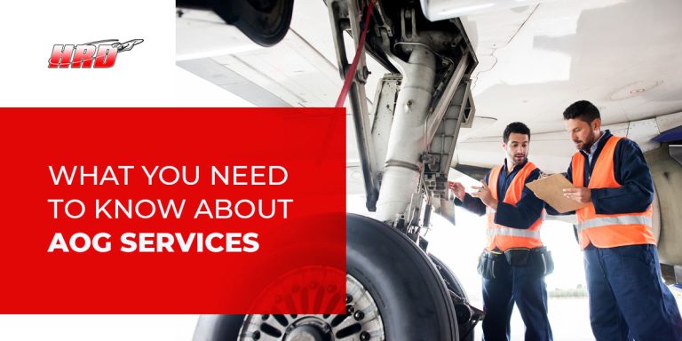 What You Need to Know About AOG Services | HRD Aero Systems